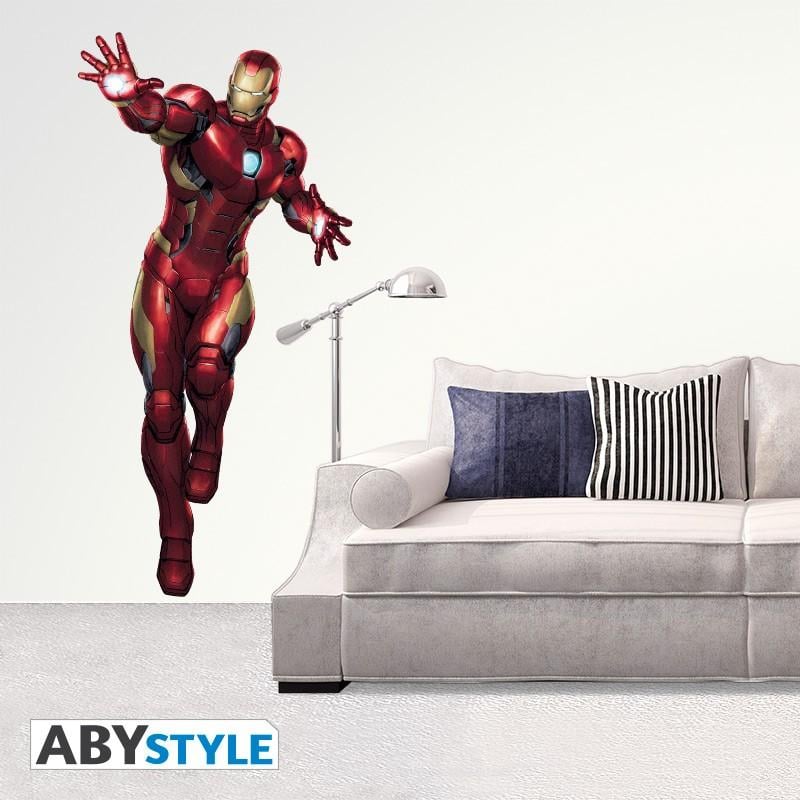 MARVEL - Stickers Life Sized - 183x85cm - Iron Man : ShopForGeek.com ...