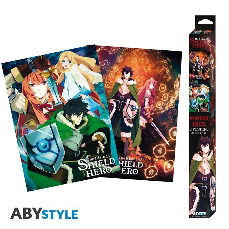 THE SHIELD HERO - Group and Duo - Set 2 chibi posters '52x38 ...