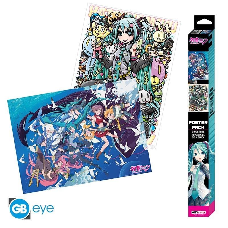 HATSUNE MIKU - Series 2 - Set 2 chibi posters '52x38' : ShopForGeek.com ...