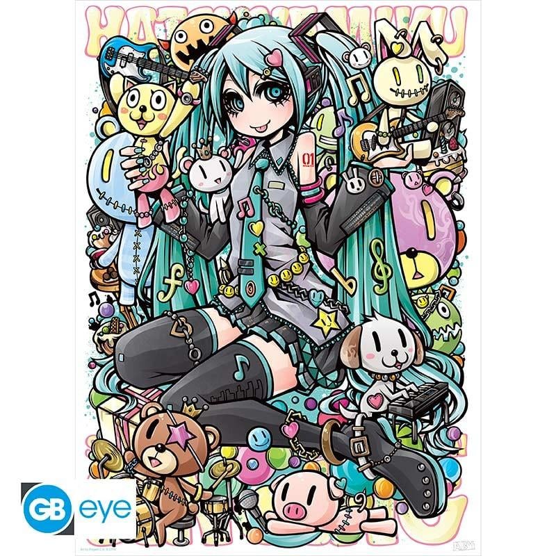 HATSUNE MIKU - Series 2 - Set 2 chibi posters '52x38' : ShopForGeek.com ...