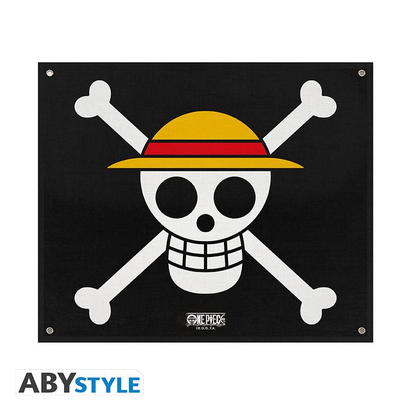 ONE PIECE - Flag 50X60cm - Strawhat : ShopForGeek.com: Wall decoration ...