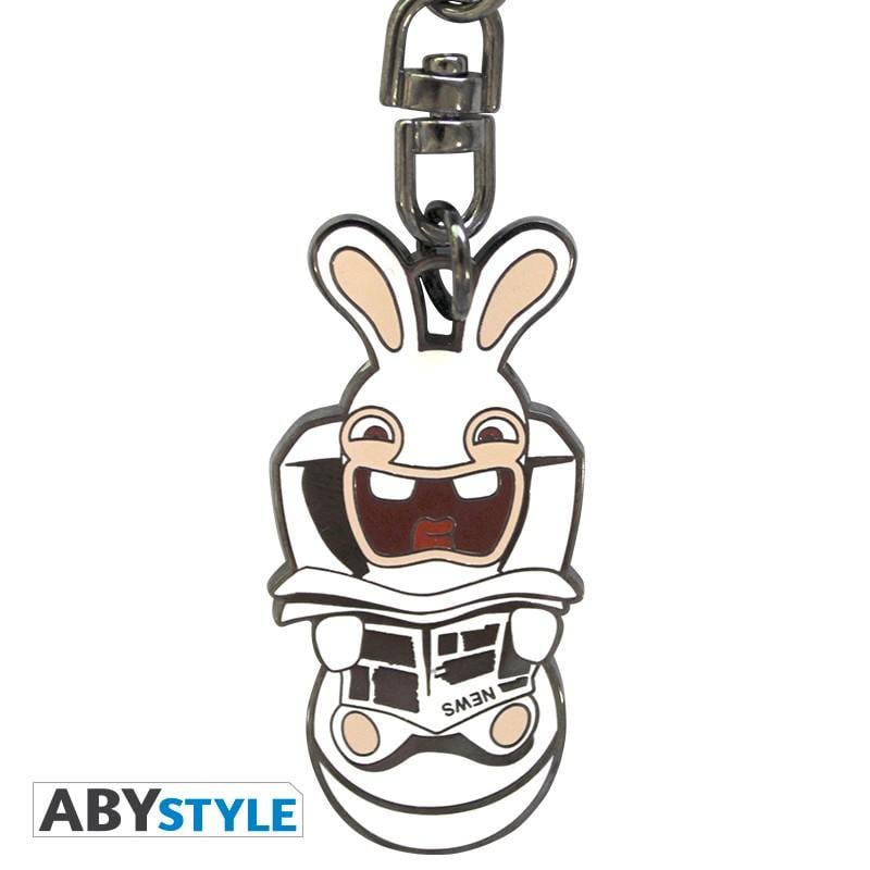 RAVING RABBIDS - WC - PVC Keychain : ShopForGeek.com: Keyring ABYstyle ...