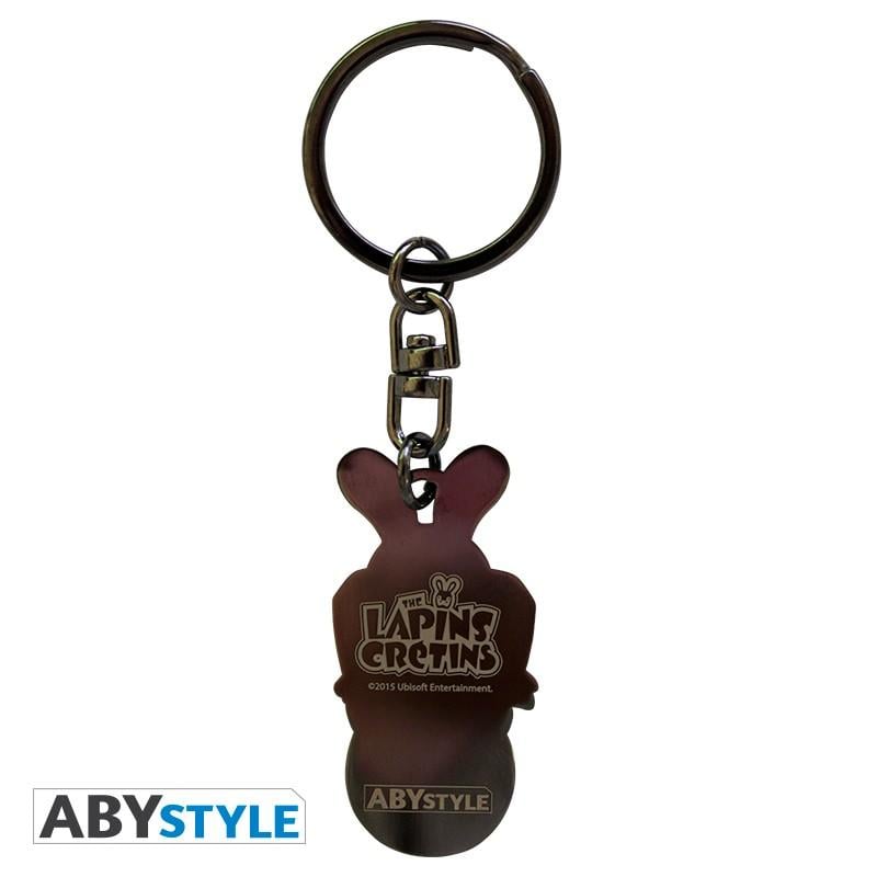 RAVING RABBIDS - WC - PVC Keychain : ShopForGeek.com: Keyring ABYstyle ...