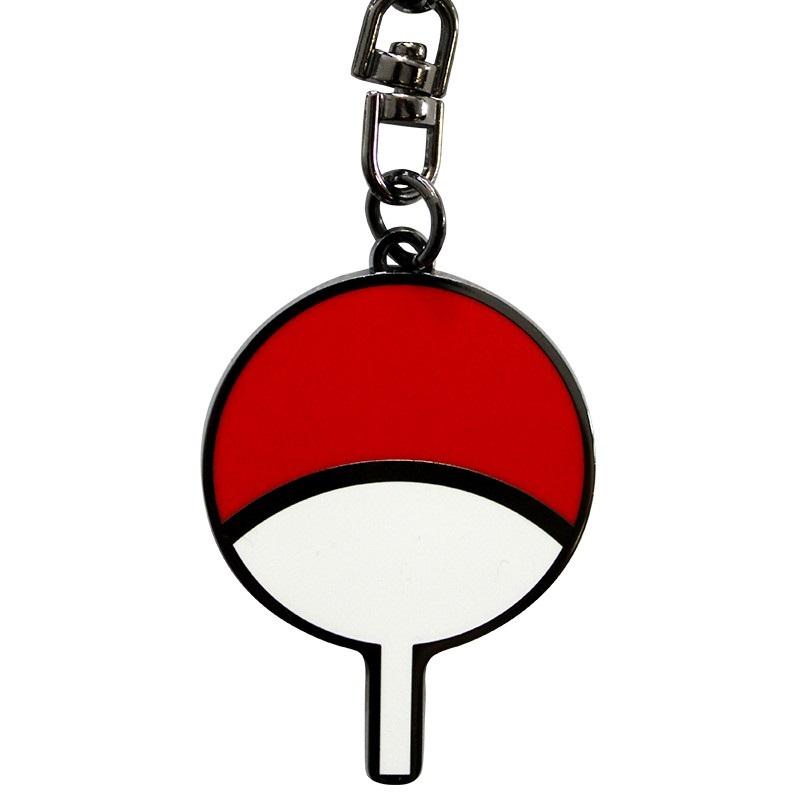 NARUTO - Uchiwa - Metal Keychain : ShopForGeek.com: Llavero ABYstyle Naruto
