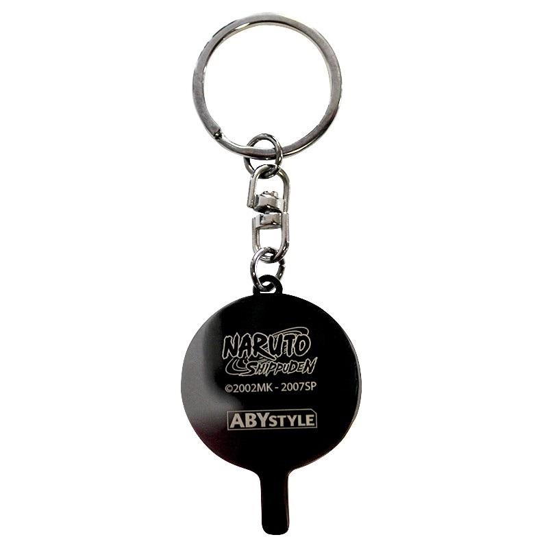 NARUTO - Uchiwa - Metal Keychain : ShopForGeek.com: Keyring ABYstyle Naruto