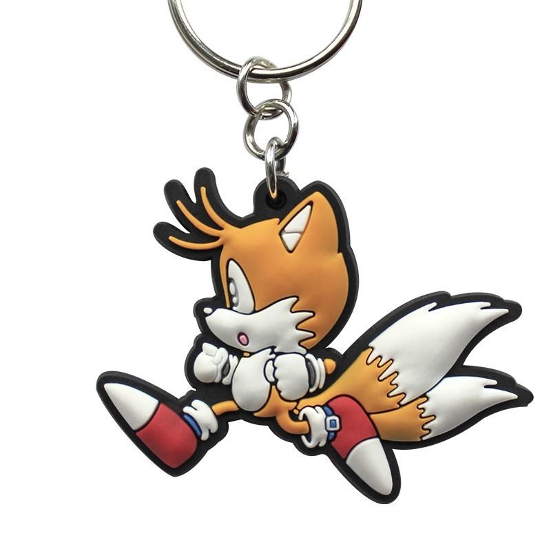 SONIC - Porte-Cles PVC - Tails : ShopForGeek.com: Keyring ABYstyle Sonic