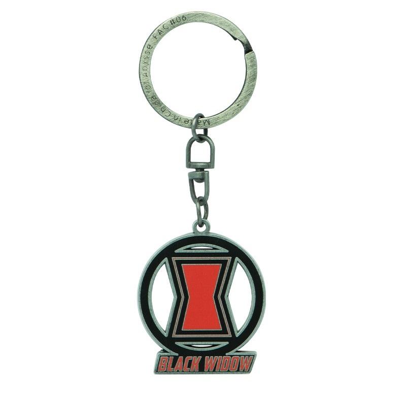 MARVEL - Black Widow - Metal Keychain : ShopForGeek.com: Keyring ...