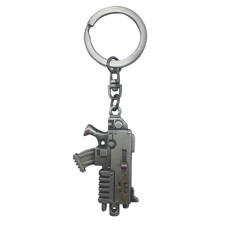 WARHAMMER 40K - Bolter - 3D Keychain : ShopForGeek.com: Keyring ...