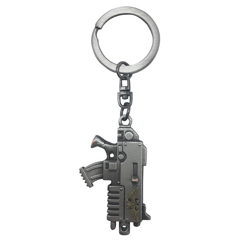 WARHAMMER 40K - Bolter - 3D Keychain : ShopForGeek.com: Keyring ...
