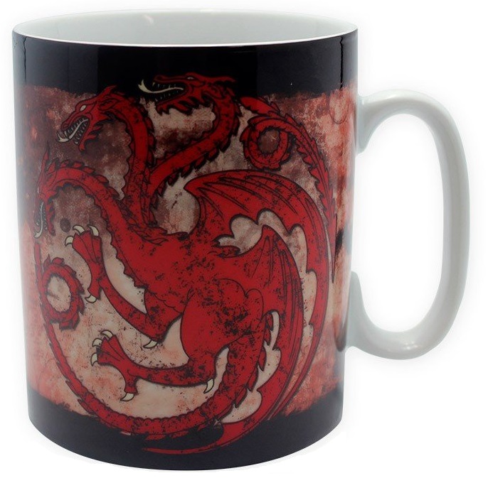 GAME OF THRONES - Mug 460 ml - Targaryen : ShopForGeek.com: Mug ...