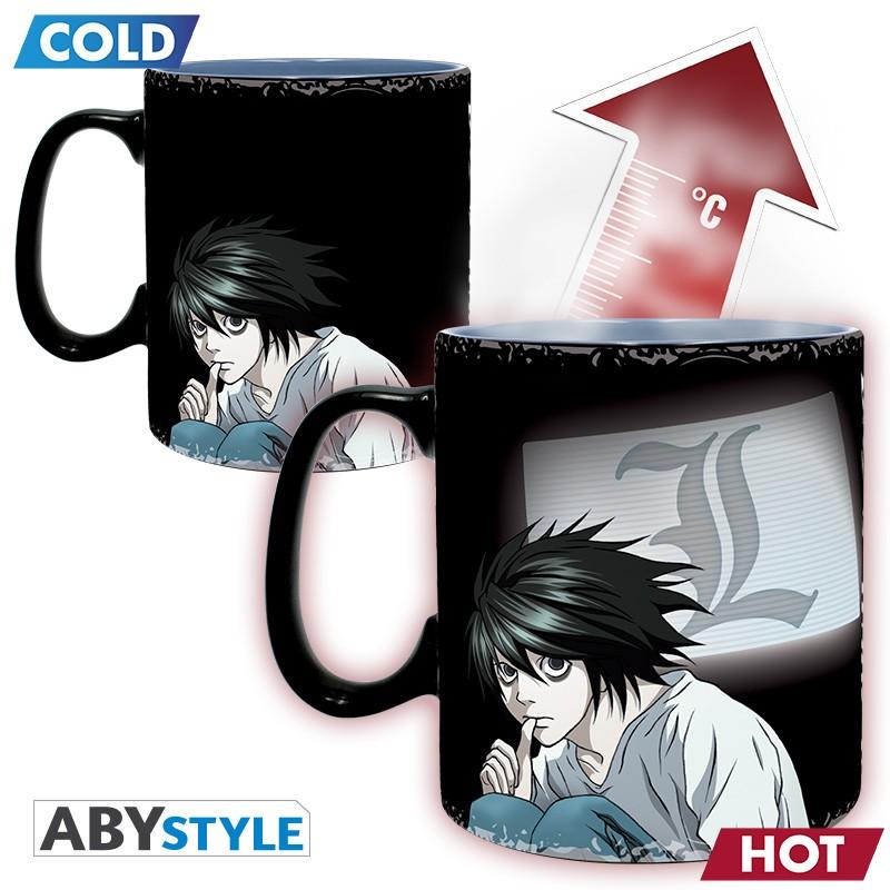 DEATH NOTE - Mug Heat Change 460 ml - Kira & L : ShopForGeek.com: Mug ...