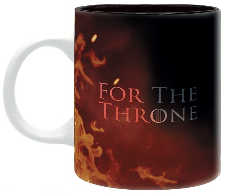 GAME OF THRONES - Mug 320 ml - For the Throne : ShopForGeek.com: Mok ...