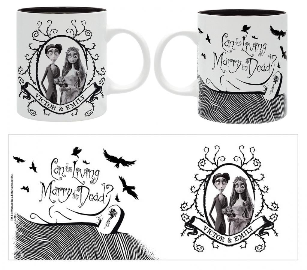 CORPSE BRIDE - Victor & Emily - Mug 320ml : ShopForGeek.com: Mug ...