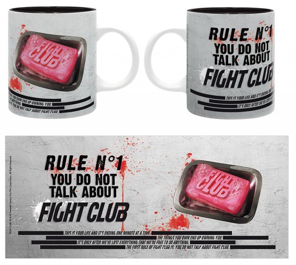 FIGHT CLUB - Rule N1 - Mug 320 ml : ShopForGeek.com: Mug ABYstyle Movie