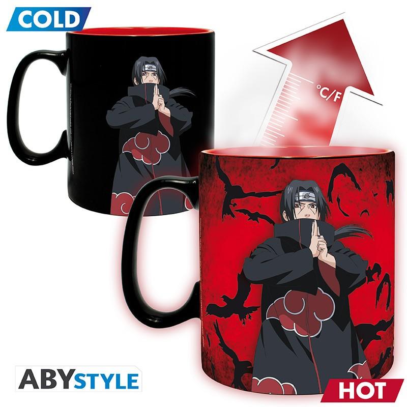 NARUTO SHIPPUDEN - Kakashi / Itachi - Mug Heat Change 460ml ...