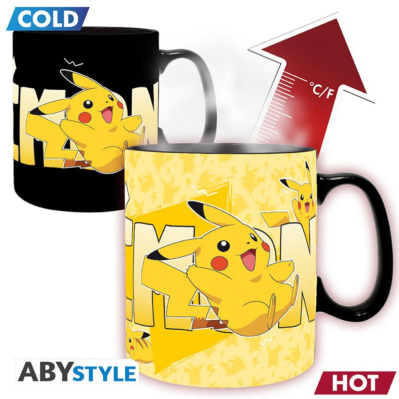 POKEMON - Pikachu - Mug Heat Change 460ml : ShopForGeek.com: Taza ...