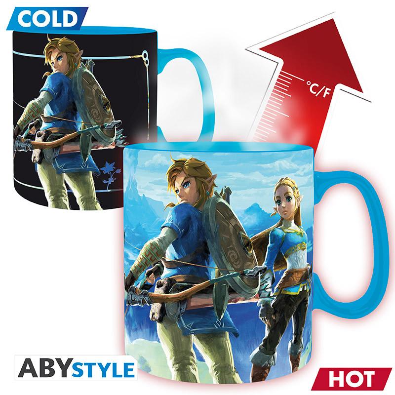 THE LEGEND OF ZELDA - Breath of the Wild - Mug Heat Change 460ml ...