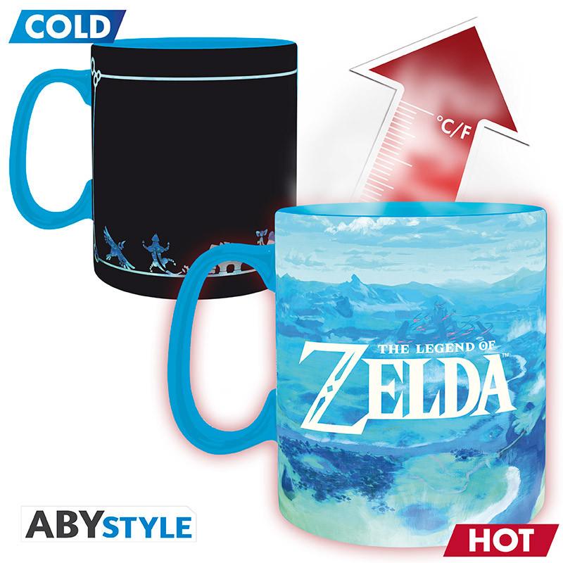 THE LEGEND OF ZELDA - Breath of the Wild - Mug Heat Change 460ml ...