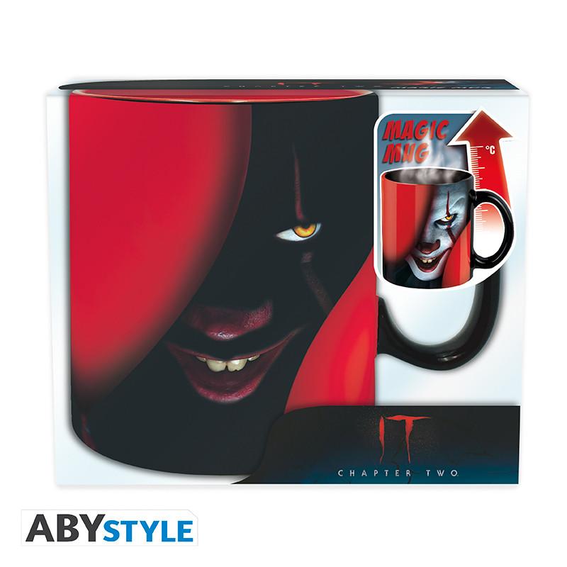 IT - Pennywise "Time to float" - Mug Heat Change 460ml : ShopForGeek.com: Mug ABYstyle Horror