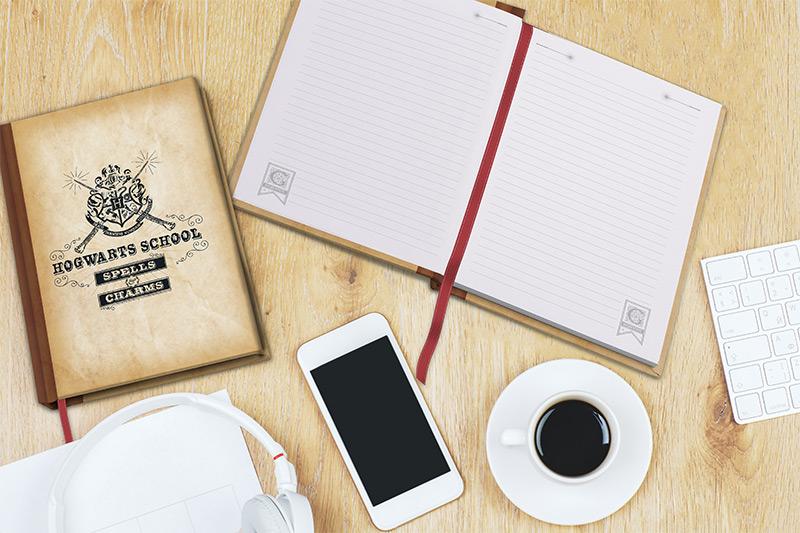 HARRY POTTER - Notebook A5 - Hogwarts School : ShopForGeek.com ...