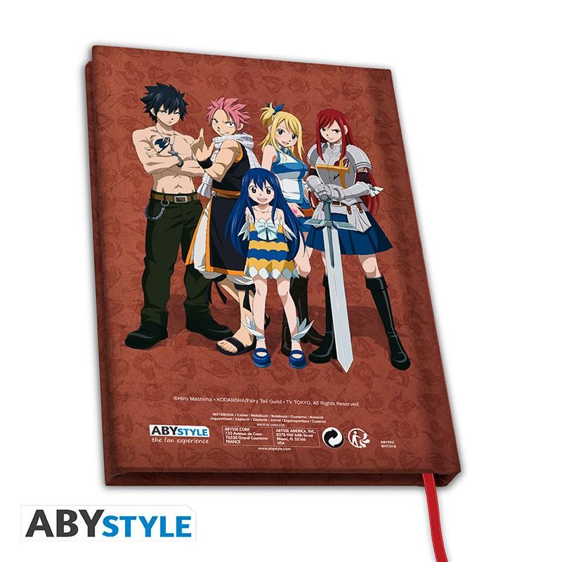 FAIRY TAIL - Emblem - Notebook A5 : ShopForGeek.com: Notebook ABYstyle ...
