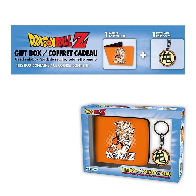 DRAGON BALL- Gift Box (Wallet + Keyring) - Goku : ShopForGeek.com ...