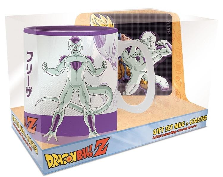 DRAGON BALL - Goku Frieza - Set mug thermoréactif 460ml + sous verre ...