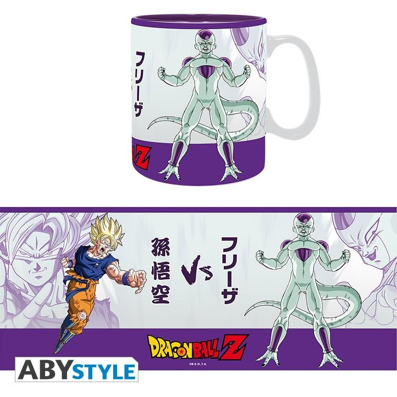 DRAGON BALL - Goku Frieza - Set mug thermoréactif 460ml + sous verre ...