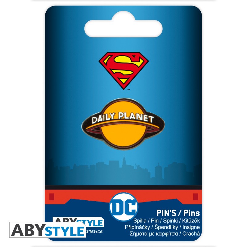 SUPERMAN - Daily Planet - Pin's : ShopForGeek.com: Pin Badge ABYstyle ...