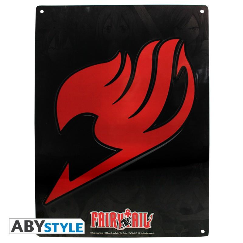 FAIRY TAIL - Emblem - Metal Plate '28x38cm' : ShopForGeek.com: Metal ...