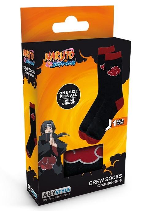 NARUTO - Akatsuki - Socks (One Size Adult) : ShopForGeek.com: Socks ...