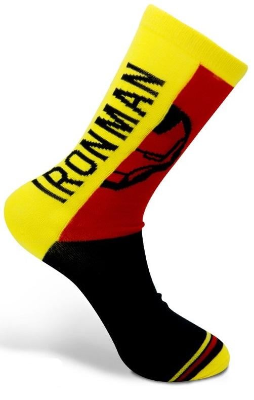 MARVEL - Iron Man - Socks (One Size Adult) : ShopForGeek.com: Others ...