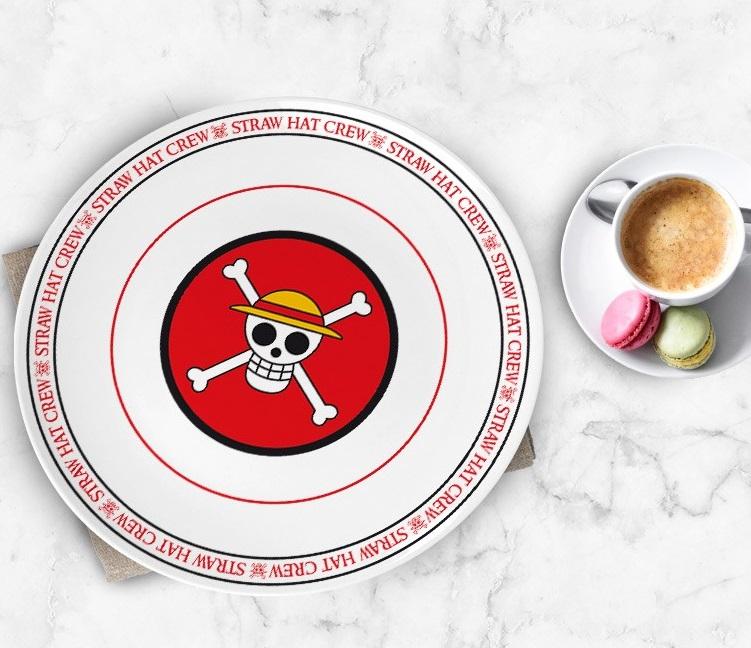 ONE PIECE - Set of Plates 21cm : ShopForGeek.com: Kitchen utensil ...