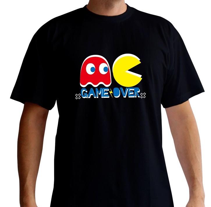 PAC MAN - T-Shirt Game Over (XXL) : ShopForGeek.com: T-Shirt ABYstyle ...
