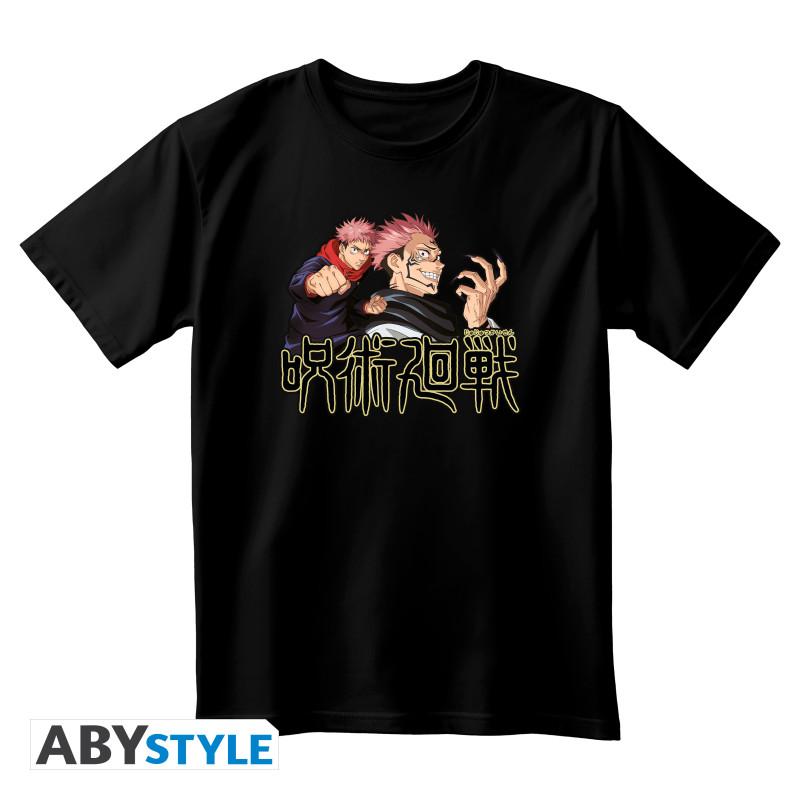 JUJUTSU KAISEN - T-Shirt Itadori & Sukuna Unisex black (S ...