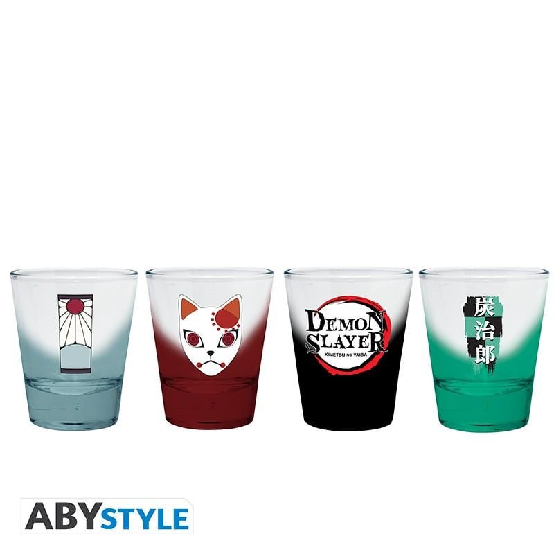 DEMON SLAYER - Symbols - " Shooters " : ShopForGeek.com: Glass ABYstyle ...