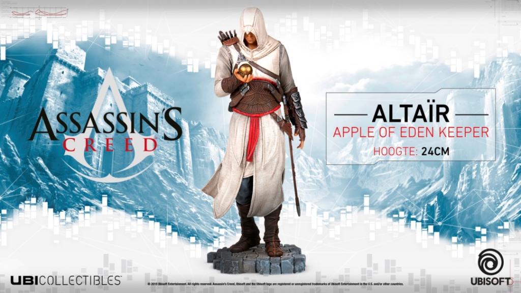 ASSASSIN'S CREED - Figure Altair Apple of Eden - 24cm Offciel Ubisoft ...