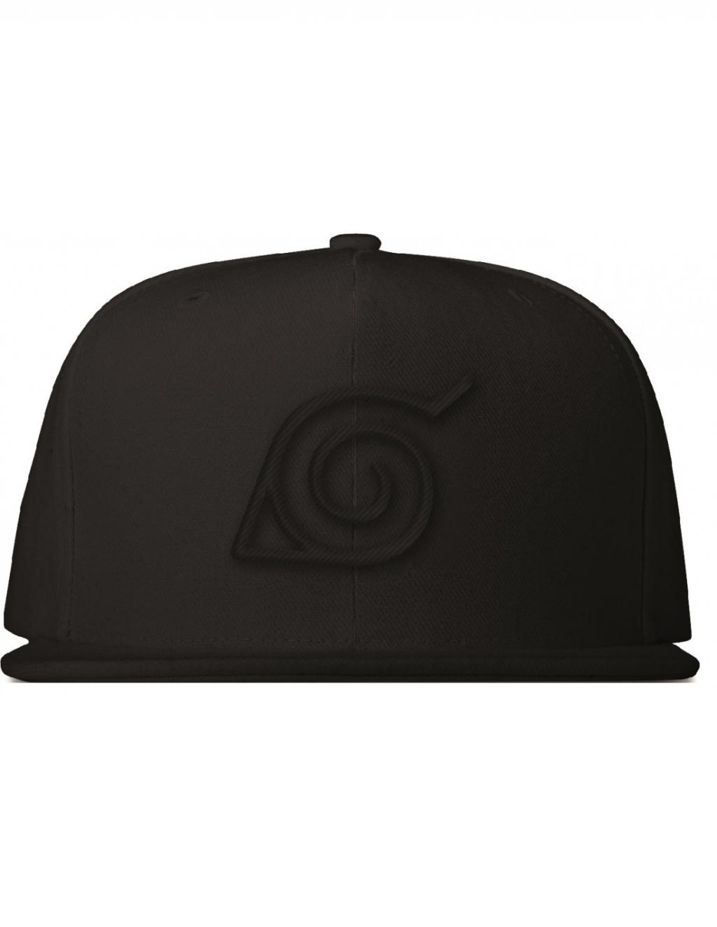 NARUTO - Konoha Black - Cap : ShopForGeek.com: Cap Cotton Division Naruto