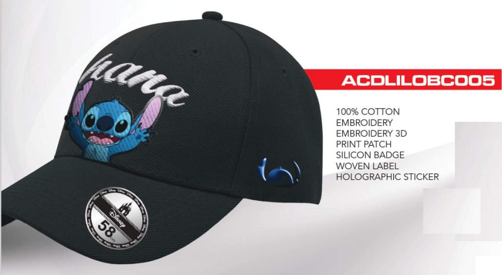 DISNEY - Stitch Ohana - Baseball Cap : ShopForGeek.com: Cap Cotton ...