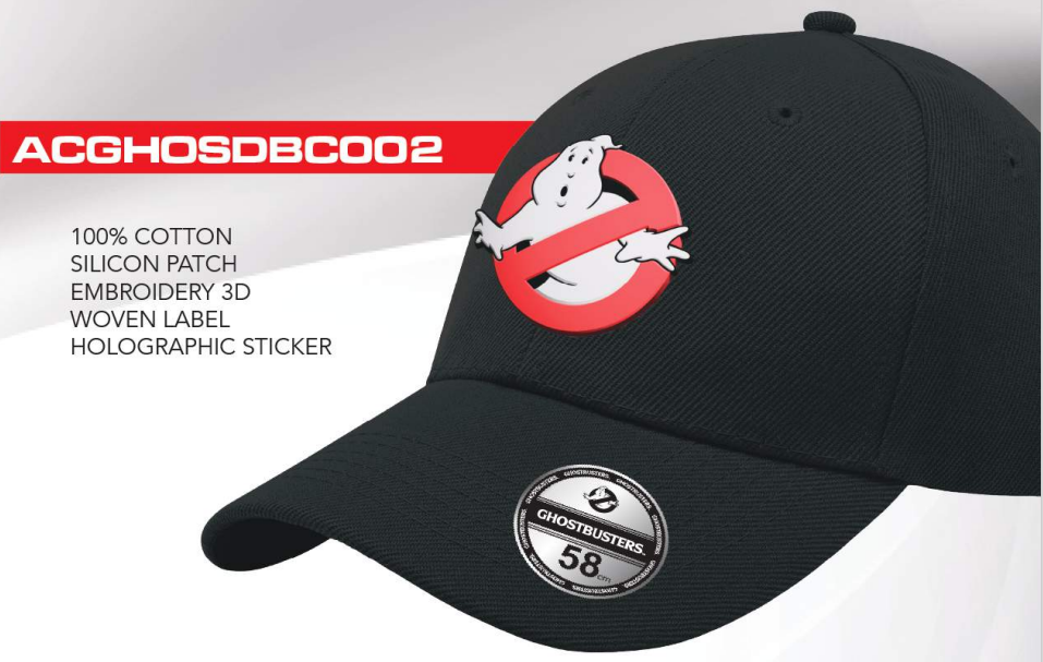 GHOSTBUSTERS - Logo - Baseball Cap : ShopForGeek.com: Cap Cotton ...