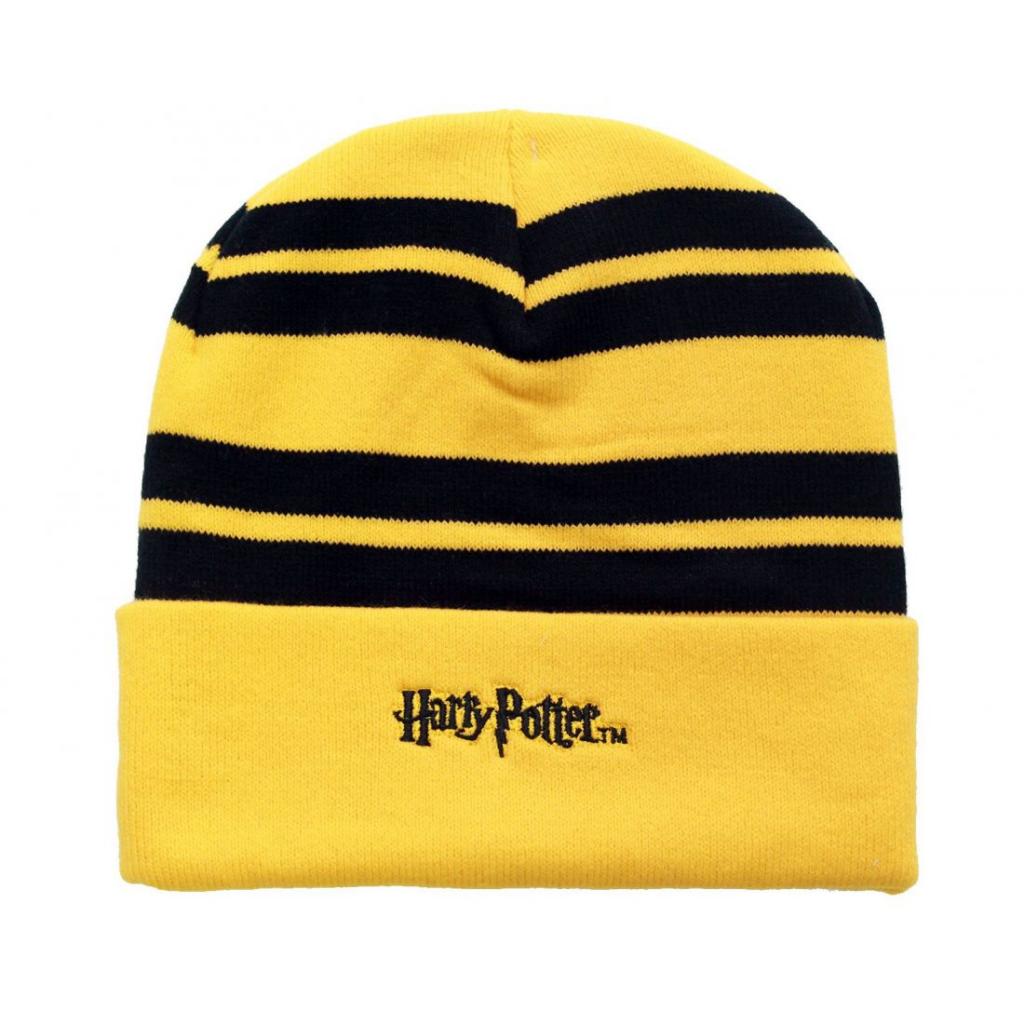 HARRY POTTER - Bonnet Hufflepuff Logo : ShopForGeek.com: Beanie hat ...