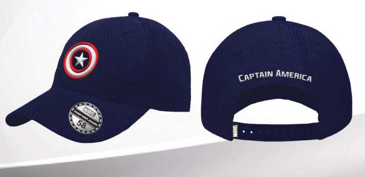 CAPTAIN AMERICA - Logo - Baseball Cap "Honey Comb" : ShopForGeek.com ...