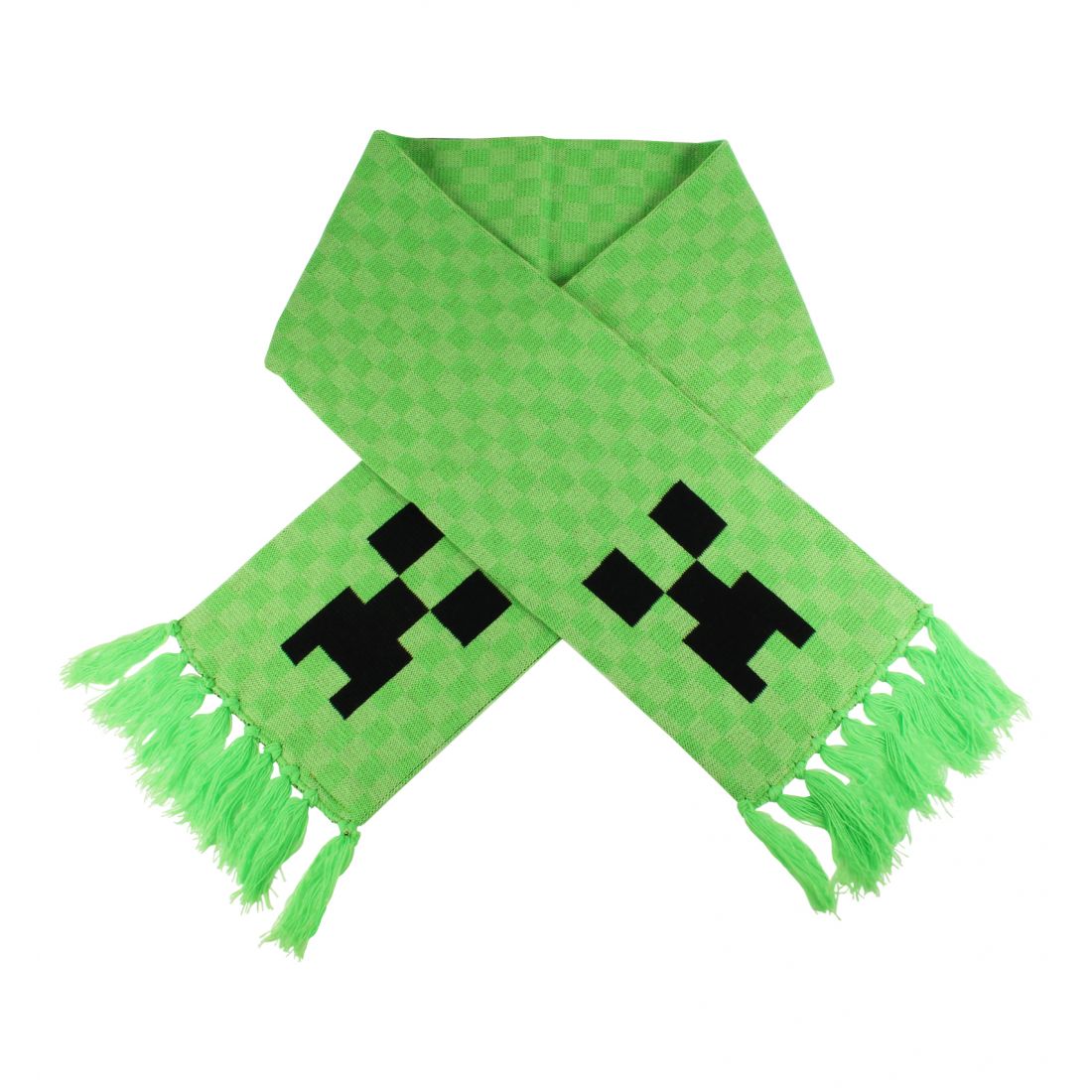 MINECRAFT - Scarf - Creeper : ShopForGeek.com: Scarf Cotton Division ...