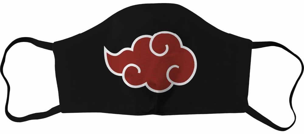 NARUTO - Akatsuki Cloud - Kids Face Cover : ShopForGeek.com: health ...