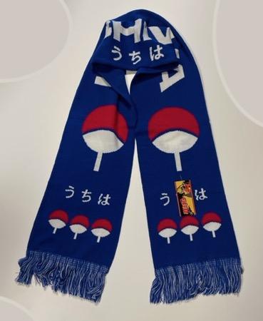NARUTO - Uchiwa - Scarf : ShopForGeek.com: Scarf Cotton Division Naruto
