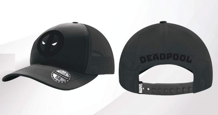 DEADPOOL - Logo Black - Trucker Cap : ShopForGeek.com: Cap Cotton ...