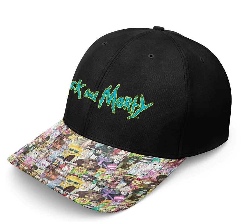 RICK AND MORTY - Logo - Cap : ShopForGeek.com: Cap Cotton Division Rick ...