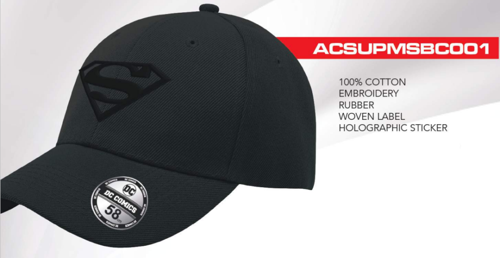 SUPERMAN - Logo Black - Baseball Cap : ShopForGeek.com: Pet Cotton ...
