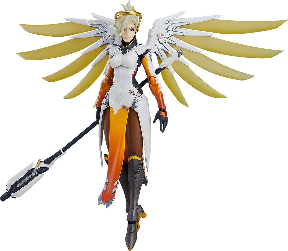 OVERWATCH - Figurine Mercy - Figma 16cm 'GoodSmileCompany ...