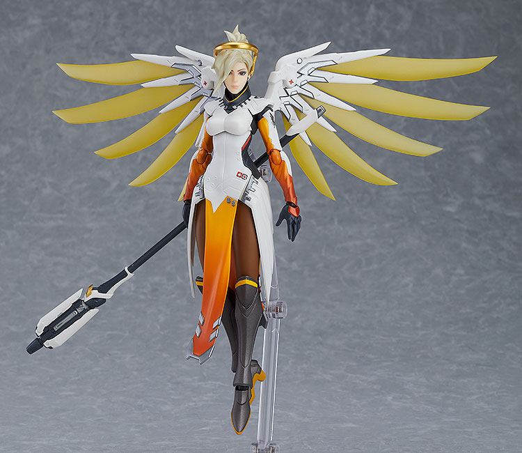 OVERWATCH - Figurine Mercy - Figma 16cm 'GoodSmileCompany ...